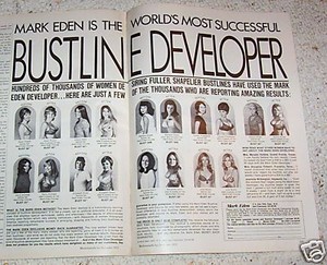 1972 Mark Eden Bustline Developer Bust Enlargement Ad | eBay